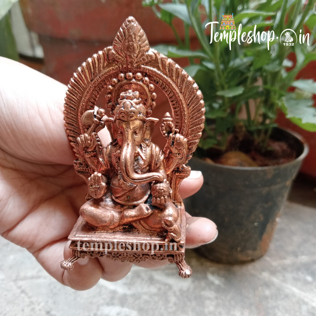 COPPER MURUGAN IDOL - Templeshop