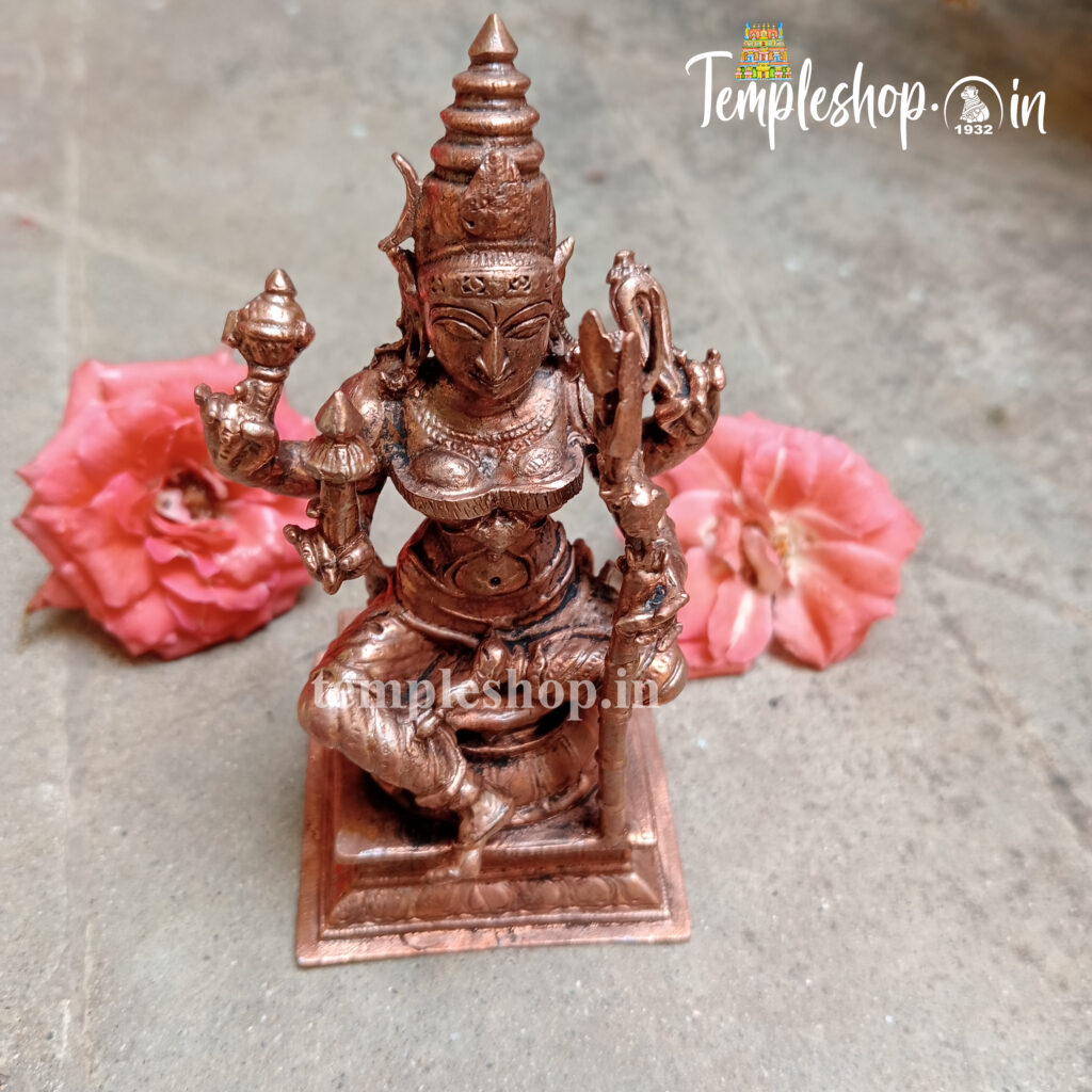 COPPER MURUGAN IDOL - Templeshop