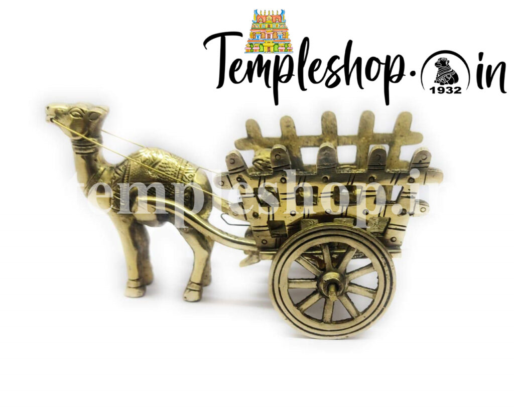BRASS CAMEL CART - Templeshop